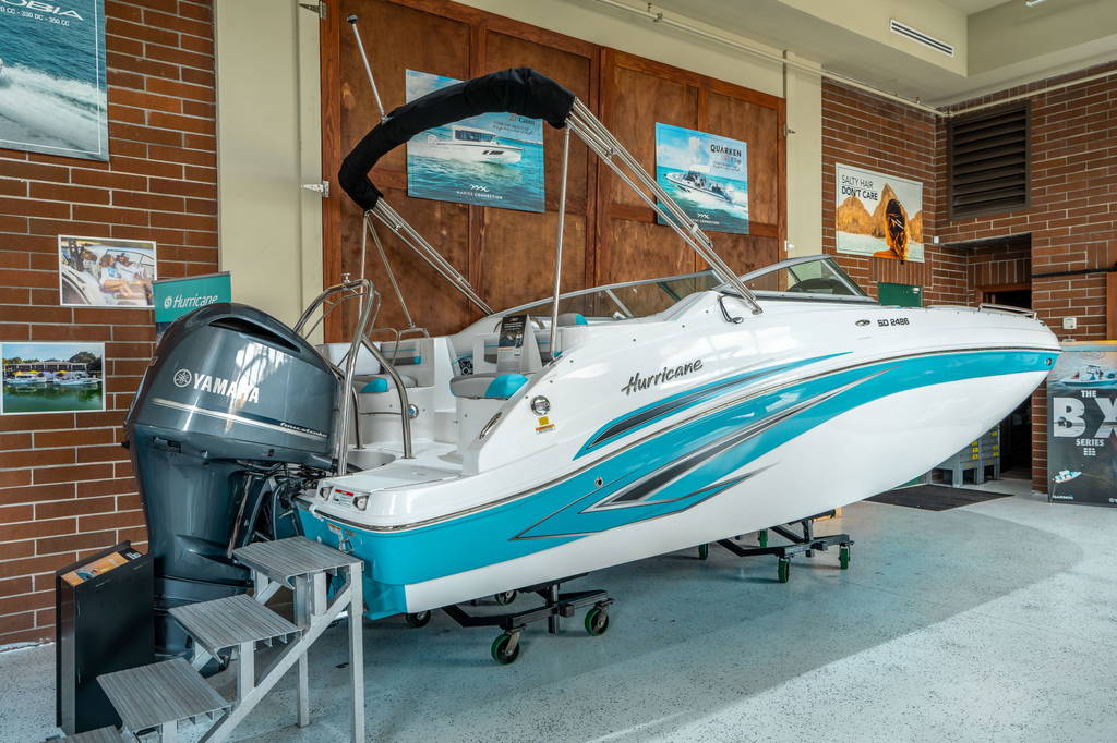 New 2025 Hurricane SunDeck 2486 OB for sale in Vero Beach (#8511 ...